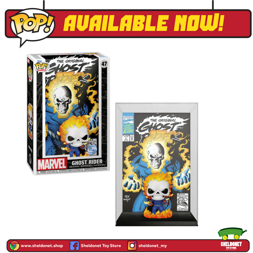 [IN-STOCK] Funko Pop! Comic Cover: Marvel- Ghost Rider - The Original ...