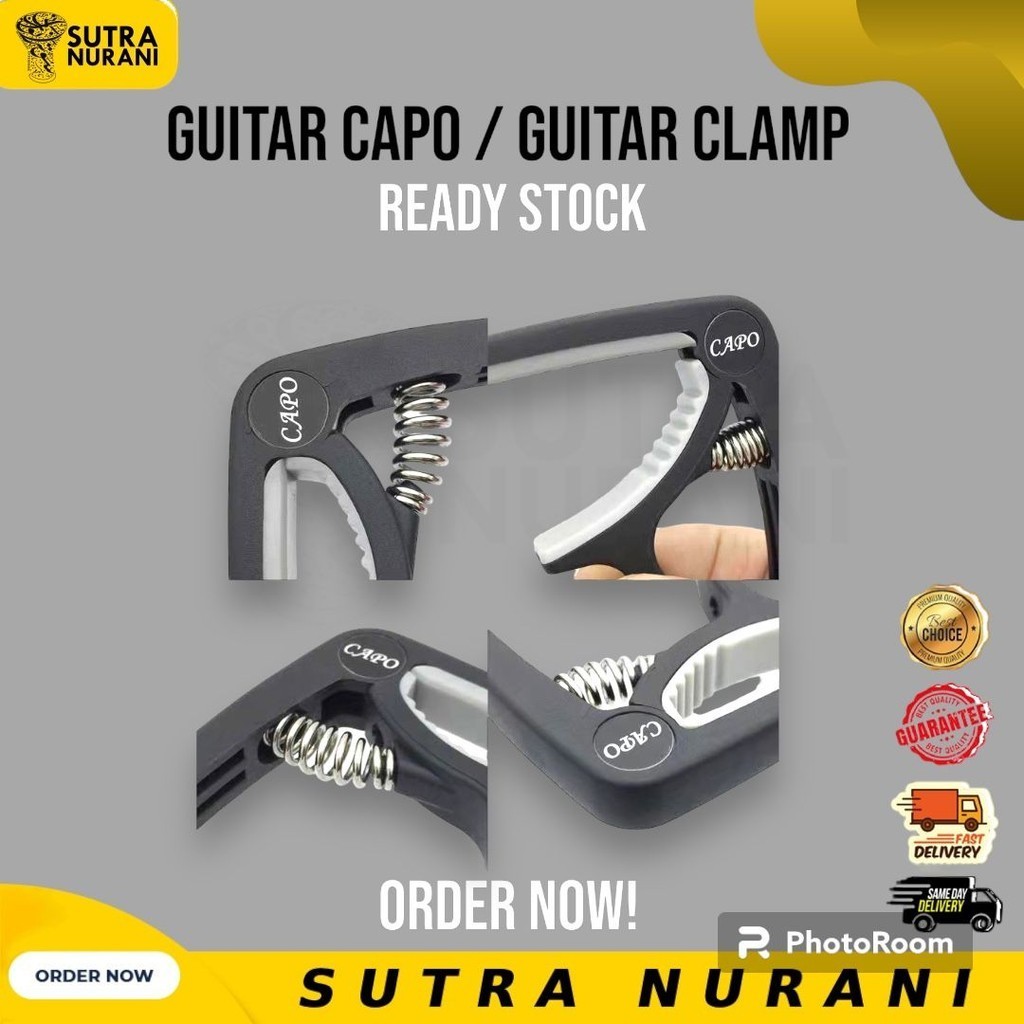 Guitar Capo Guitar Clamp ( Acoustic / Classical / Electric ) | Shopee ...