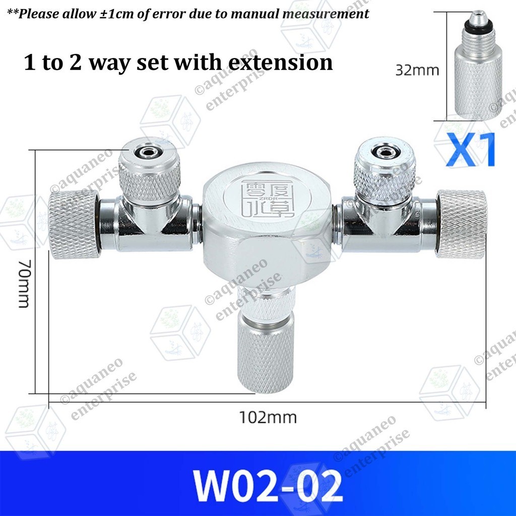 ZRDR Aquarium CO2 Splitter Branch 2 3 4 6 way | co2 splitter co2 ...