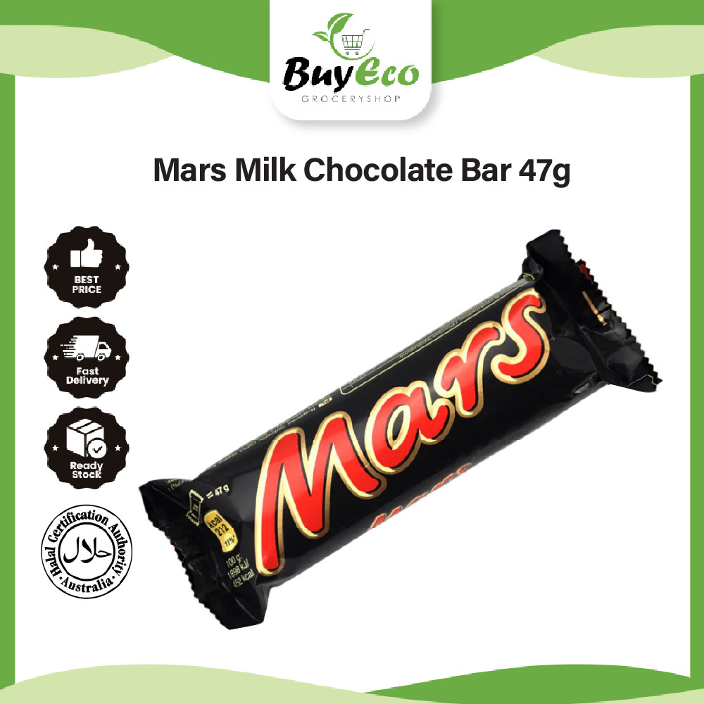 Mars Milk Chocolate Bar 47g | Shopee Malaysia