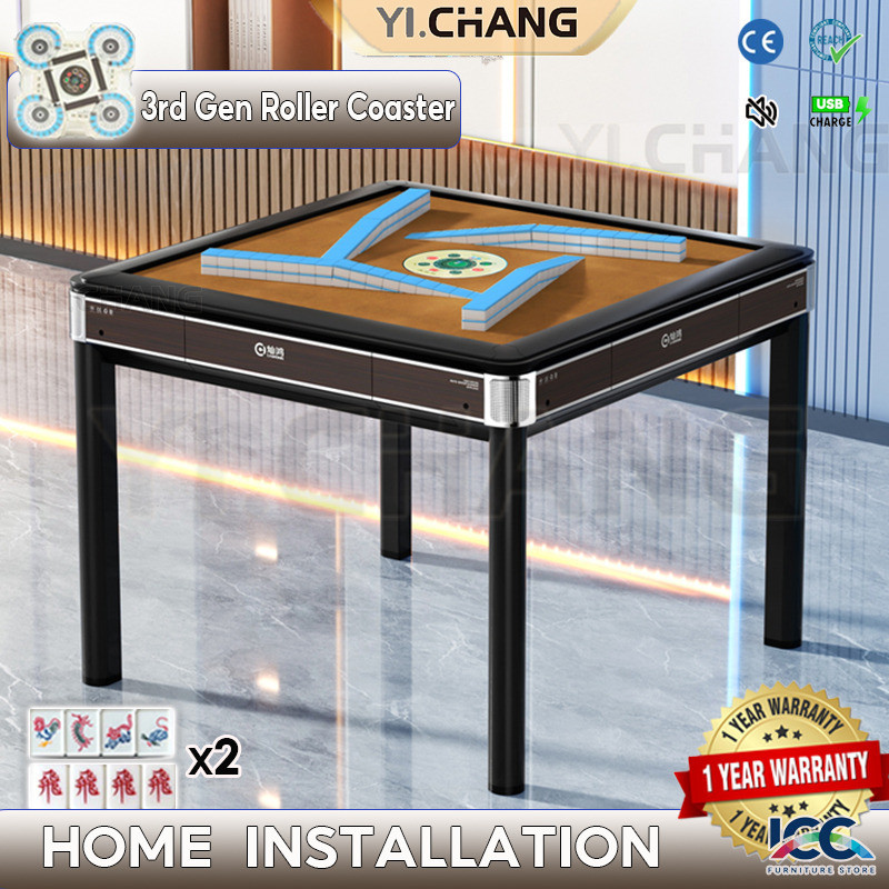 ICC Silent Mahjong Table ( 3Rd Gen Roller Coaster )/Automatic Mahjong ...