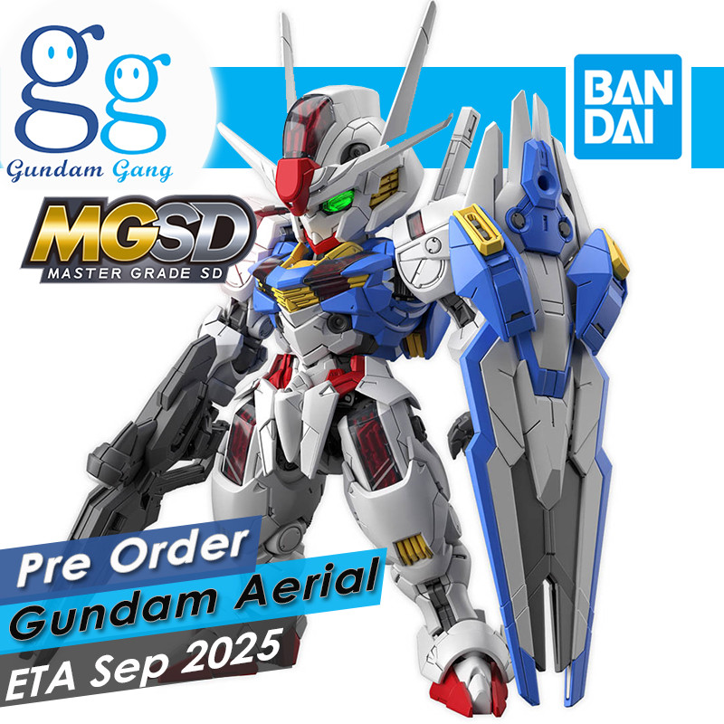 P0 MGSD Gundam Aerial ETA Sep 2025 [GGPo] | Shopee Malaysia
