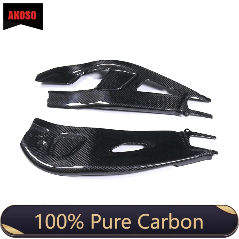 100% 3K Dry Pure Carbon Fiber Motorcycle Modification Swingarm Side ...