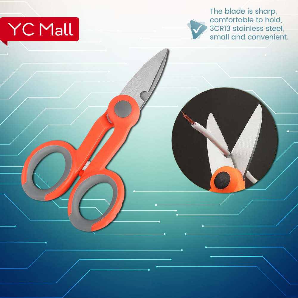 Fiber Optic Electrical Kevlar Scissors Kevlar Aramid Fiber For Patch ...