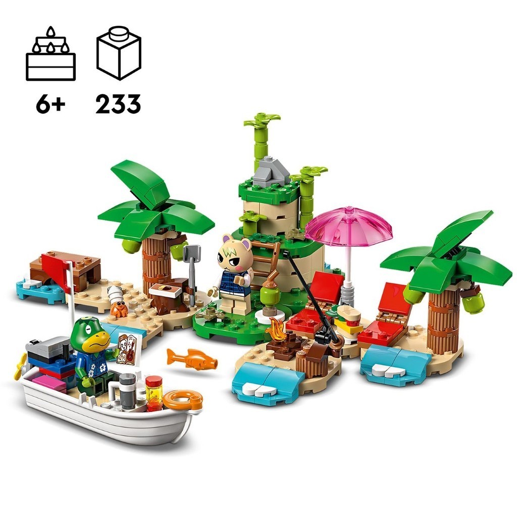 LEGO 77048 Animal Crossing Kapp’n’s Island Boat Tour Building Toy Set ...
