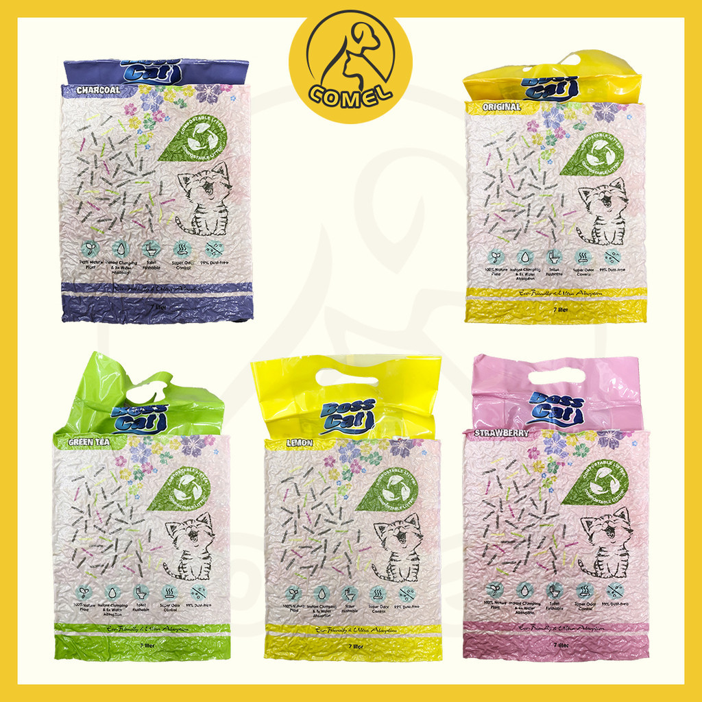 Boss Cat Tofu Cat Litter/Pasir Kucing 7L | Shopee Malaysia
