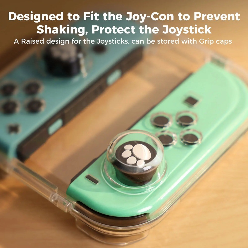 PC Transparent Storage Box for Nintendo Switch & Switch Oled JoyCon ...