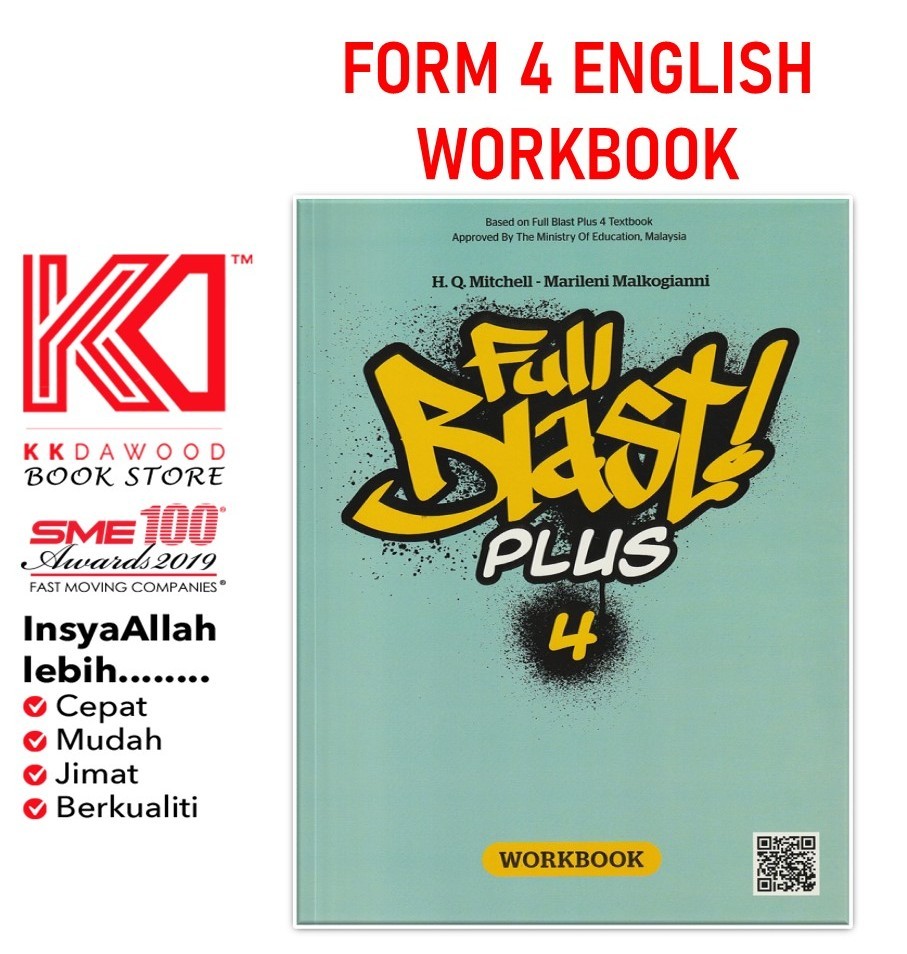 [KKD] Buku Aktiviti Teks Tingkatan 4 Full Blast! Plus 4 | Shopee Malaysia