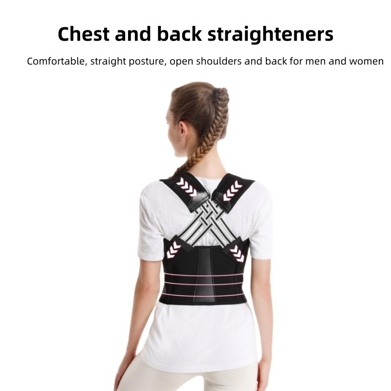 1pcs postural back support adjustable back support belt to prevent male ...