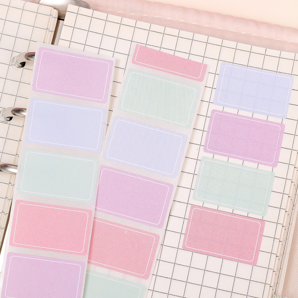 800 Pcs/Roll Colorful Self-Adhesive Index Mark Stickers for Name Tag ...