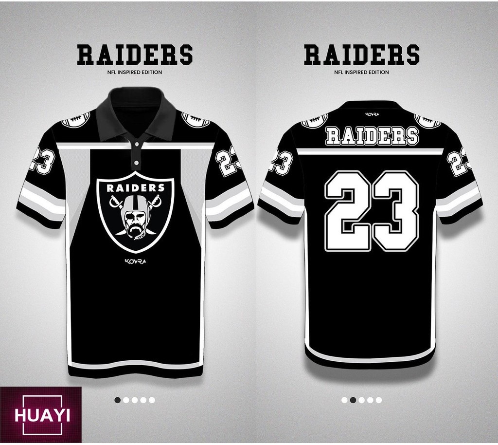 Kovra & Raiders Jersey 2023 3D Shirt Free【Free Custom Name & Number ...