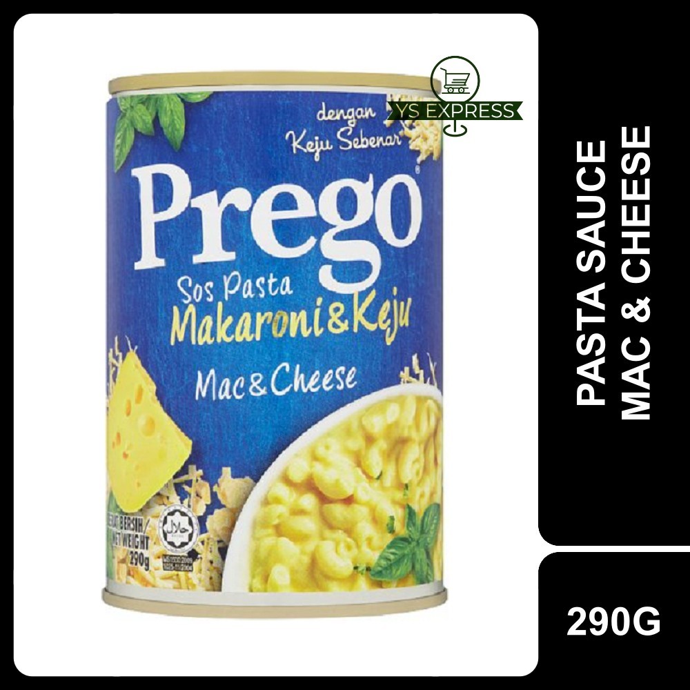 PREGO Mac & Cheese Pasta Sauce 290G - Sos Pasta Makaroni & Keju ...