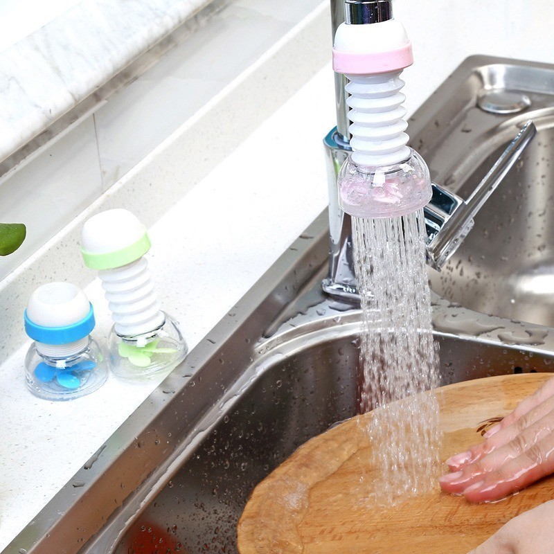 [ Featured ] Spatter-proof Spray Nozzle Extender - Detachable Water Tap ...