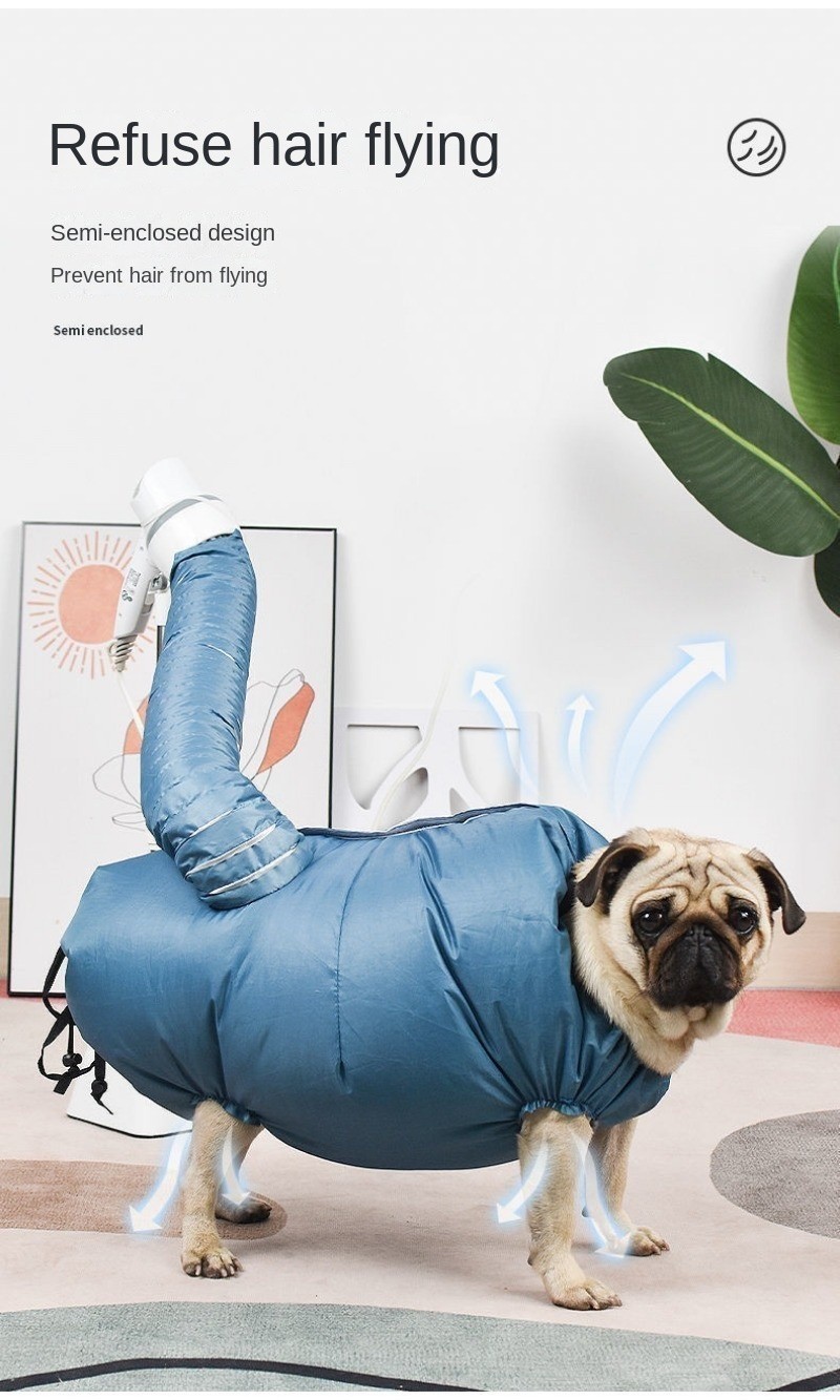 Pet Drying Bag Hair Drying Handy Tool for Dogs Cats Large-Scale Dogs ...