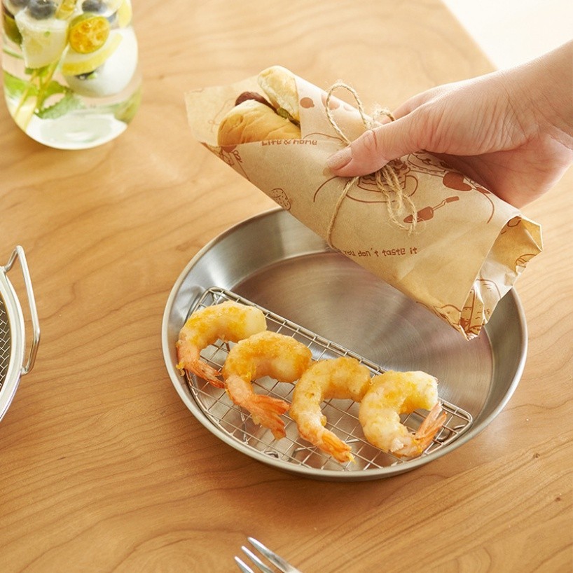 Kitchen Stainless Steel Frying Oil Strainer / Oil Leaking Mesh/ Fryer ...