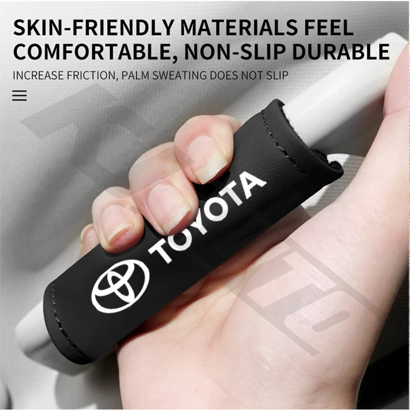 Toyota Harrier Leather Car Roof Armrest Inner Door Pull Handle ...