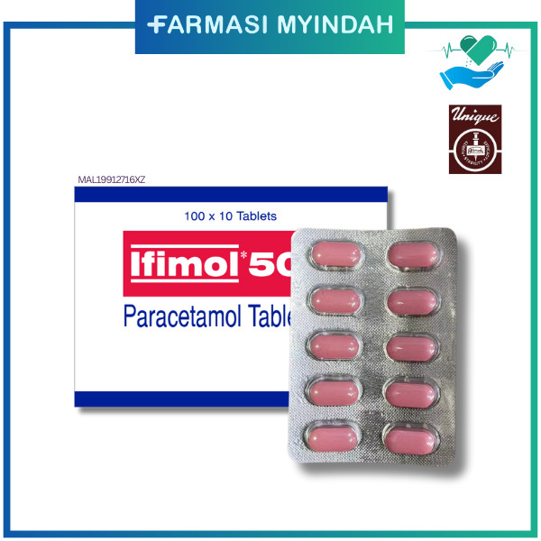 Ifimol Paracetamol 500mg 10 Tab | Shopee Malaysia