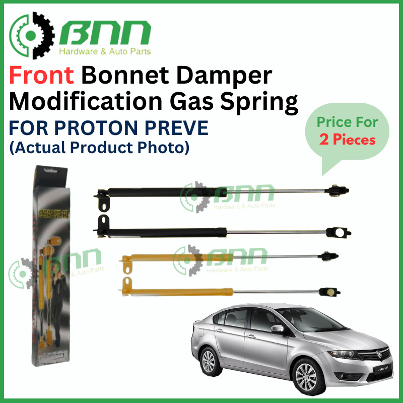 [BNN] Proton Preve, Suprima S Front Hood Damper Bonnet Gas Spring Depan ...