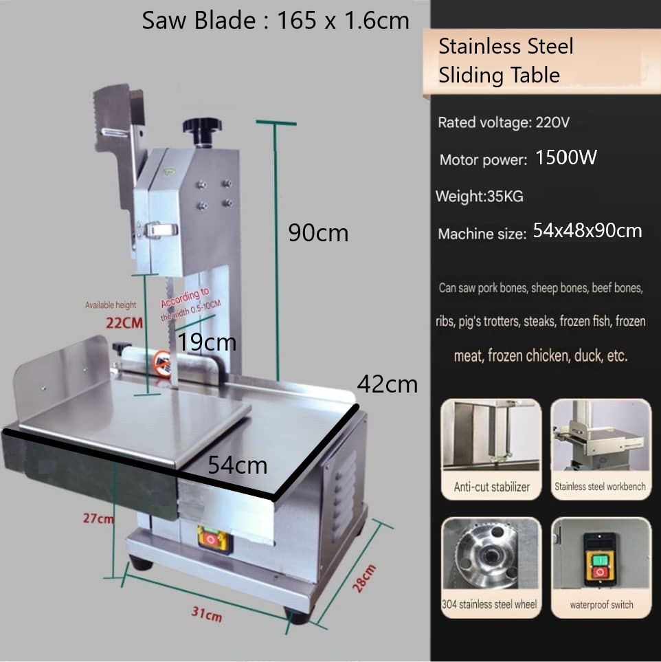 Sellerpick Electric Meat Cutter Machine J120 / J250 / JNT120 / JNT-F280 ...