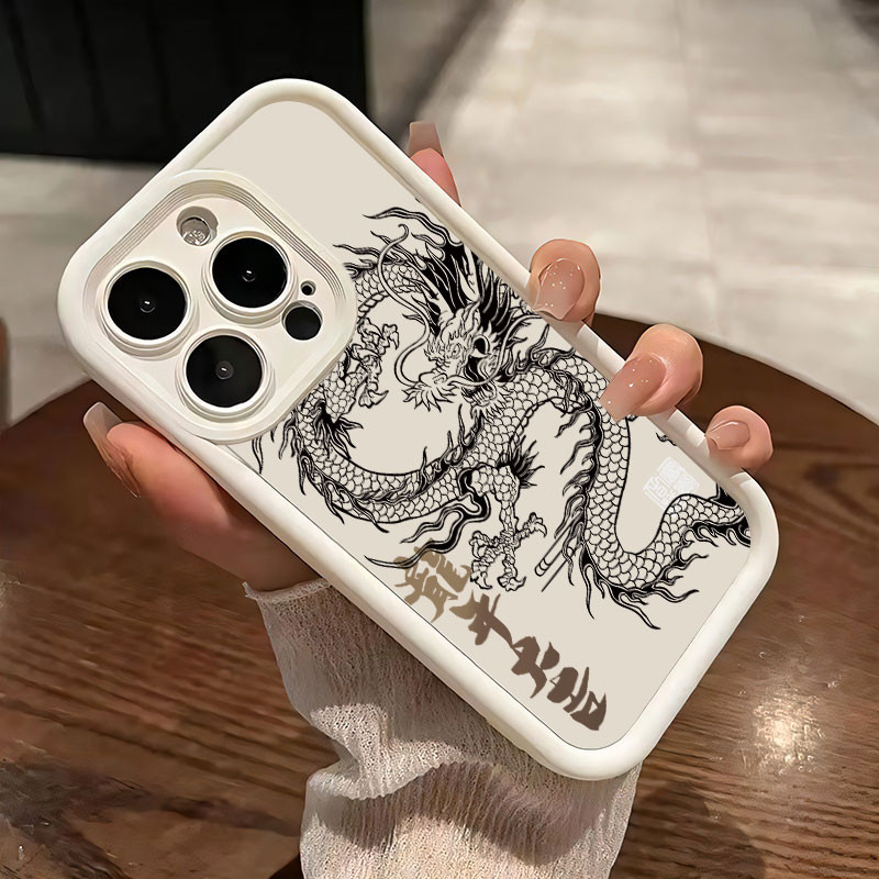 Case For Tecno Spark GO 1 1S / Spark Go 2025 Case Fashion Dragon Matte ...