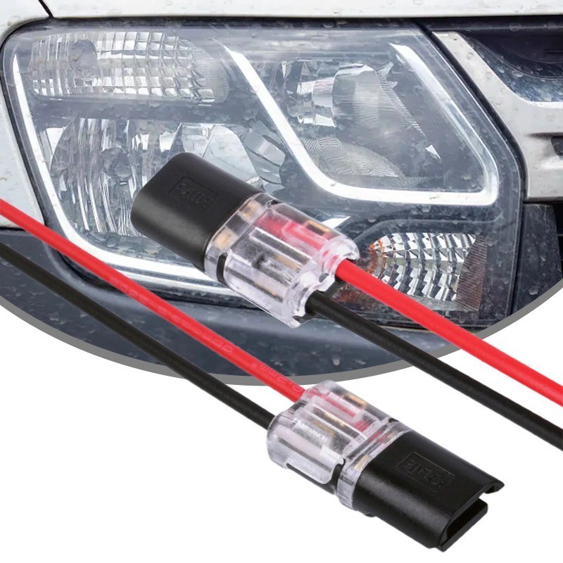 Automotive Electrical Connector Strip Terminal Connectors/ 2 Pin Way ...
