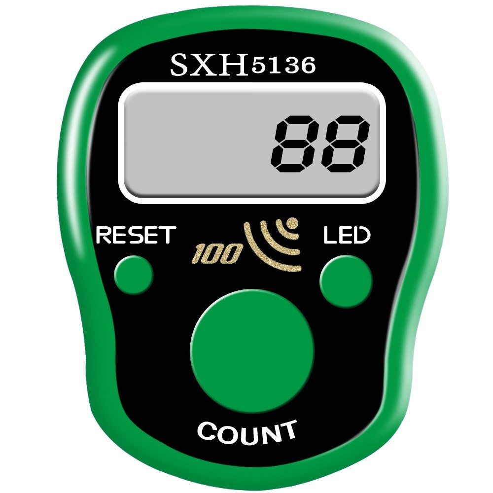 [Random Color]Stitch Tally Knitting Counters Electronic Luminous ...