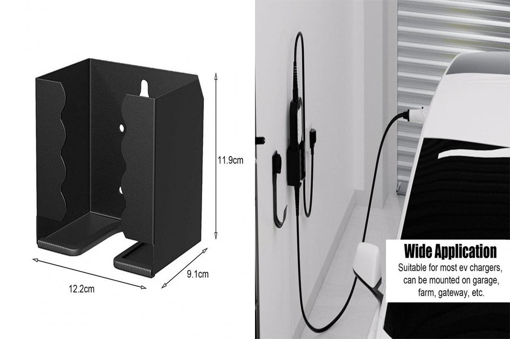Ev Charging Station Wall Mount Bracket Wall-mounted Ev Charger Stand ...