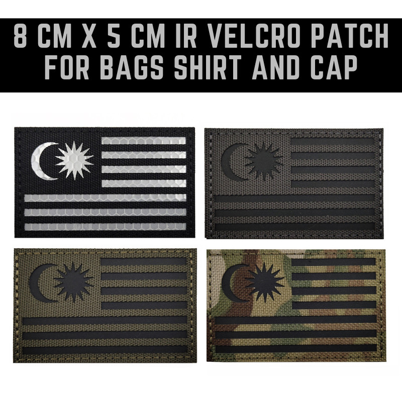 TonyaMall Reflective Velcro Patch Malaysian FlagVelcro | Shopee Malaysia