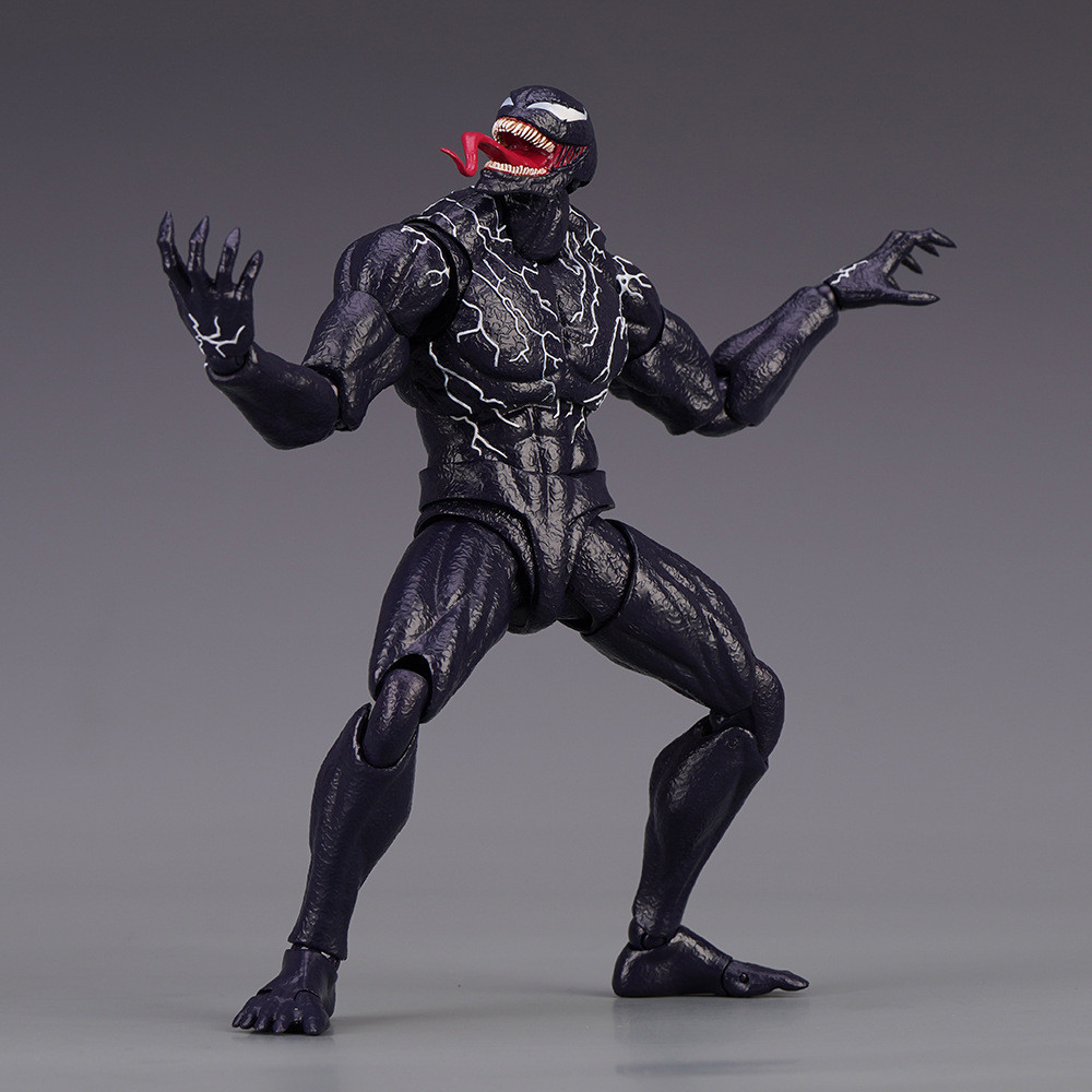 Shf Venom 2 Symbiosis Marvel Universe Spider-Man Movable Movie Figure ...