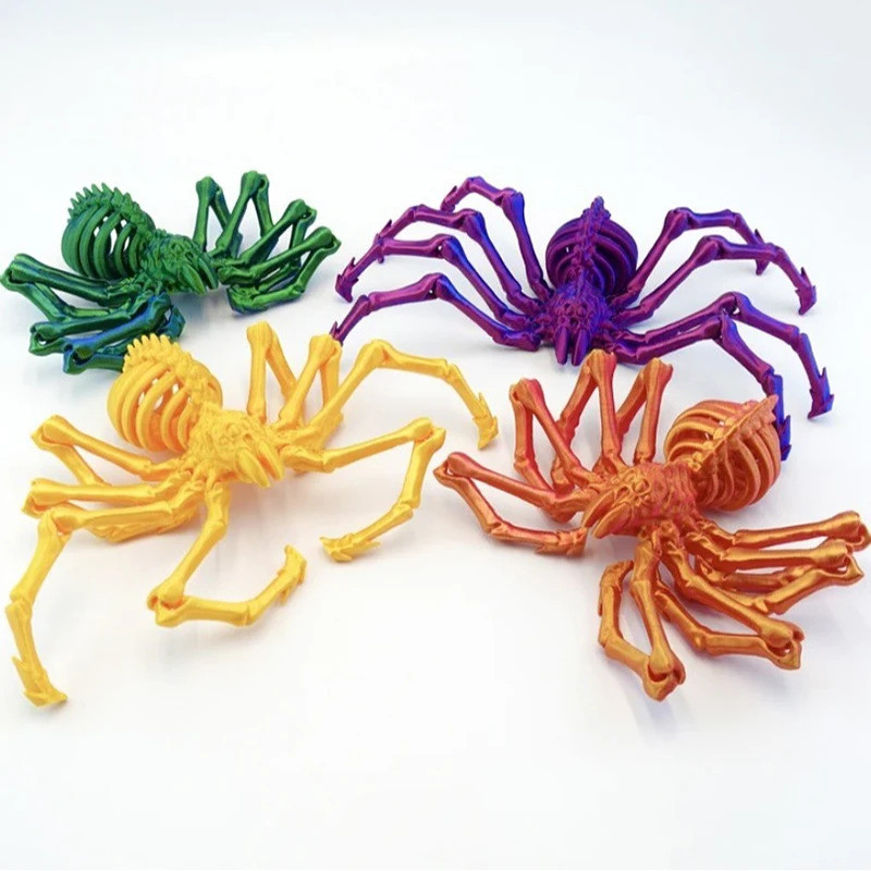 3D Spider Simulation Movable Retractable Joints Creative Model Desktop ...