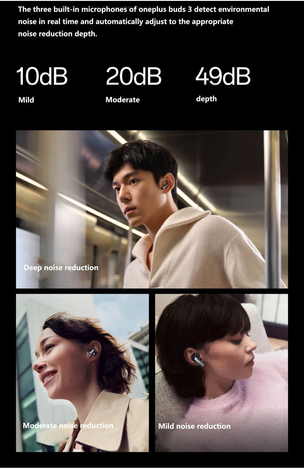 New Oneplus Buds 3 TWS Wireless Bluetooth Earphone LHDC 5.0 49dB Active Noise Canceling 44h ...