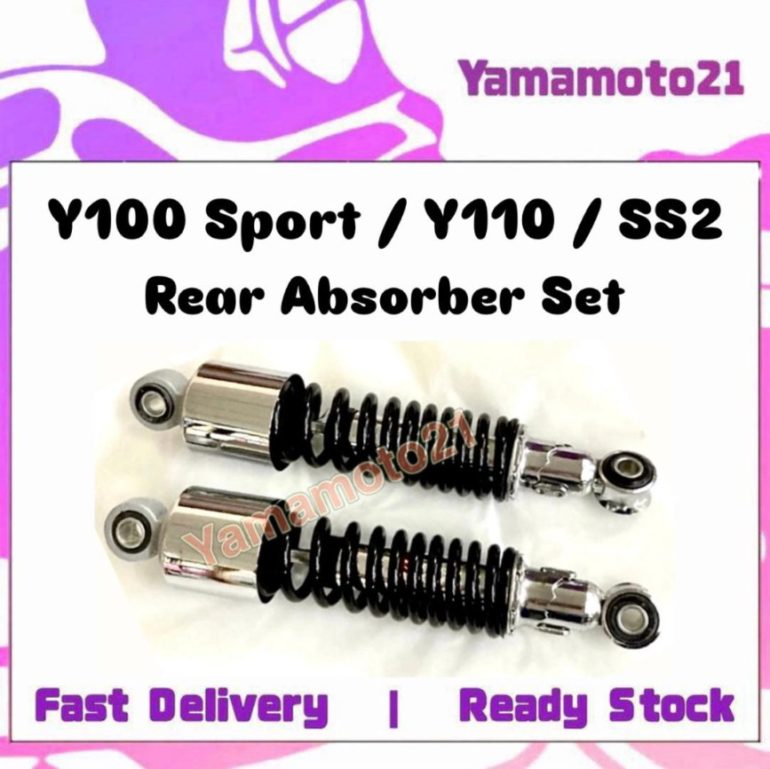 Yamaha Y100 Sport Sport100 Y110SS Y110 SS110 SS 110 SS1 SS2 Rear Absorber Set Monoshock Mono ...