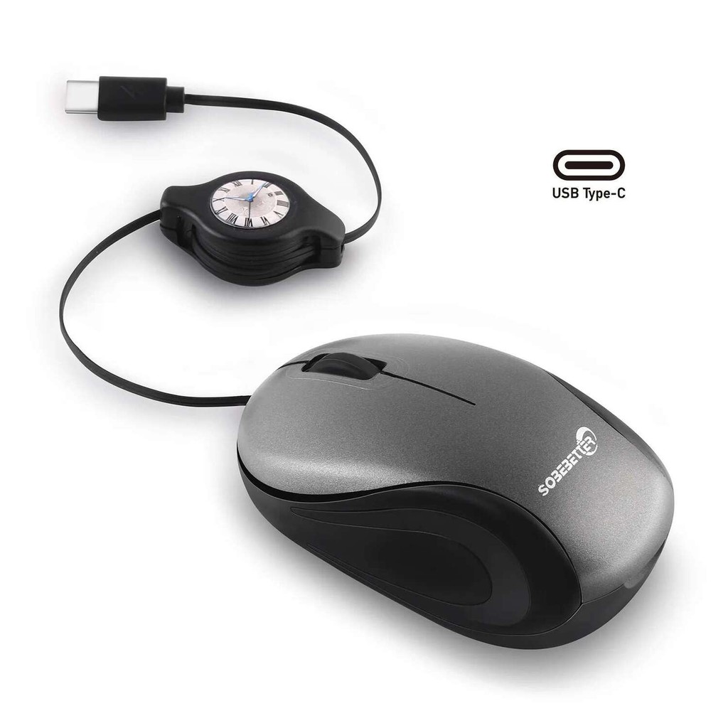 Wired Mouse Portable Computer USB Optical Gaming Mouse Mini Type C ...