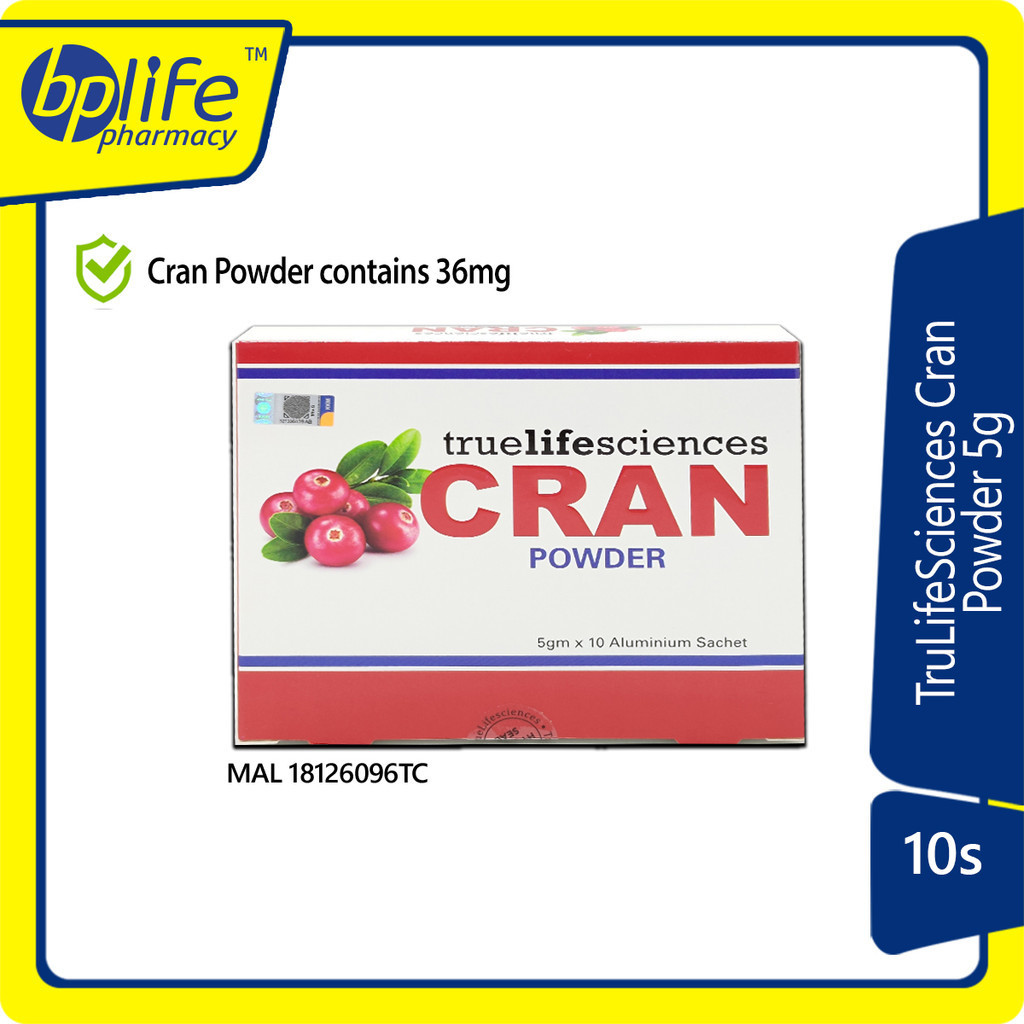 TrueLifeSciences Cran Powder 5g x 10s (Exp 11/2025) | Shopee Malaysia