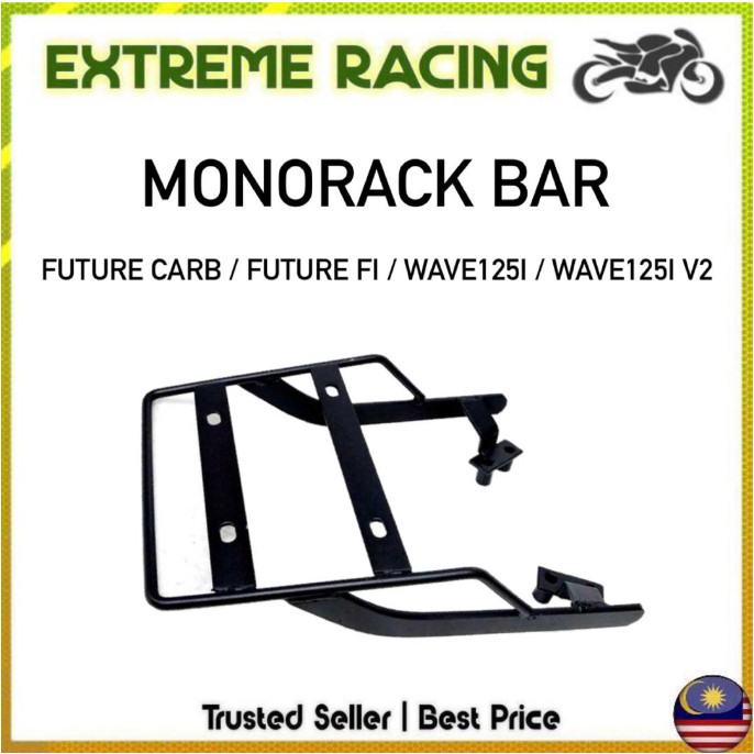 FUTURE 125 CARB / Fi WAVE125I WAVE 125I V2 MONORACK MONO RACK BAR REAR ...