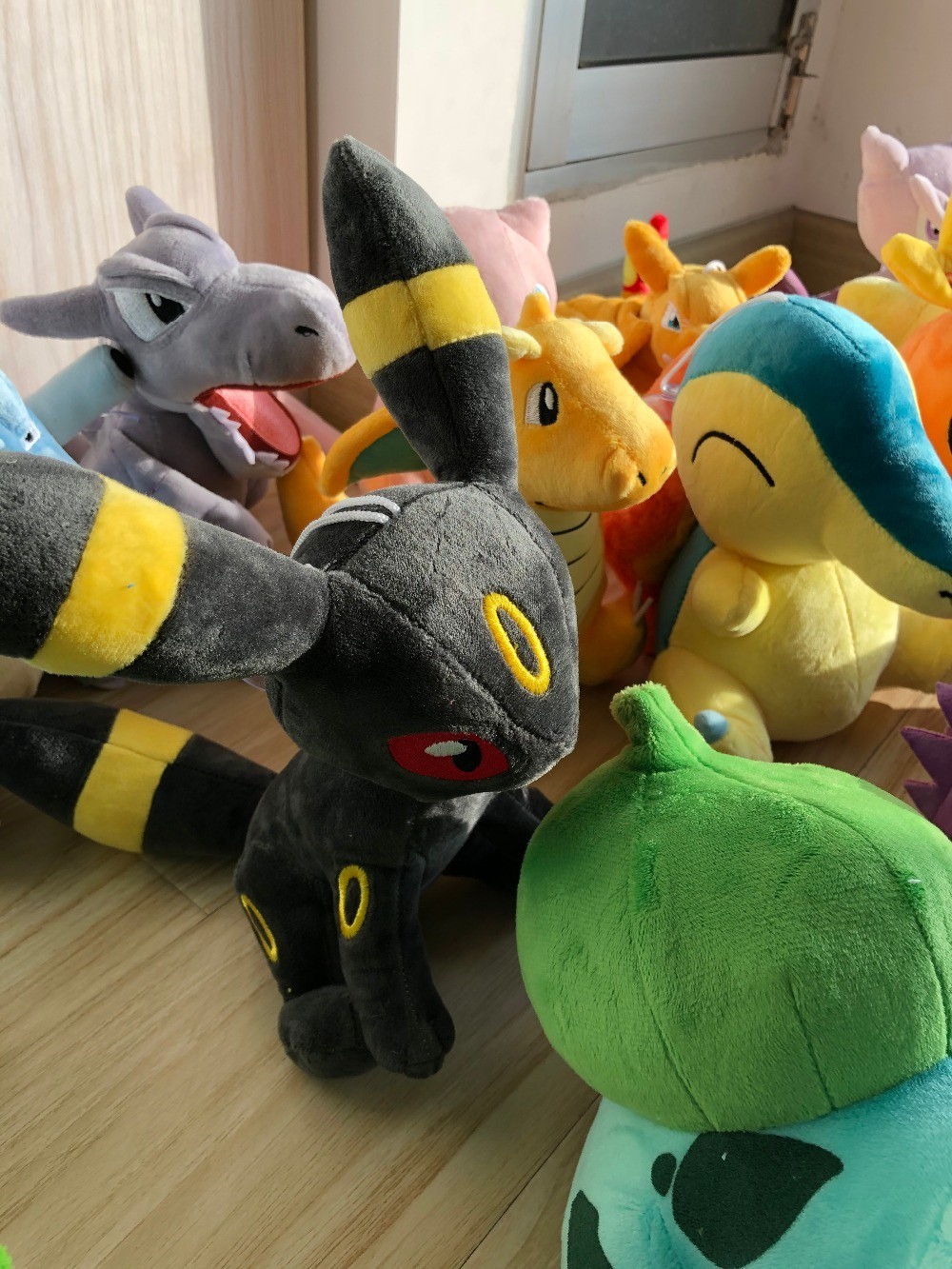 Pokemon Minun Plusle Croconaw Dratini Plush Toys Cartoon Pikachu ...