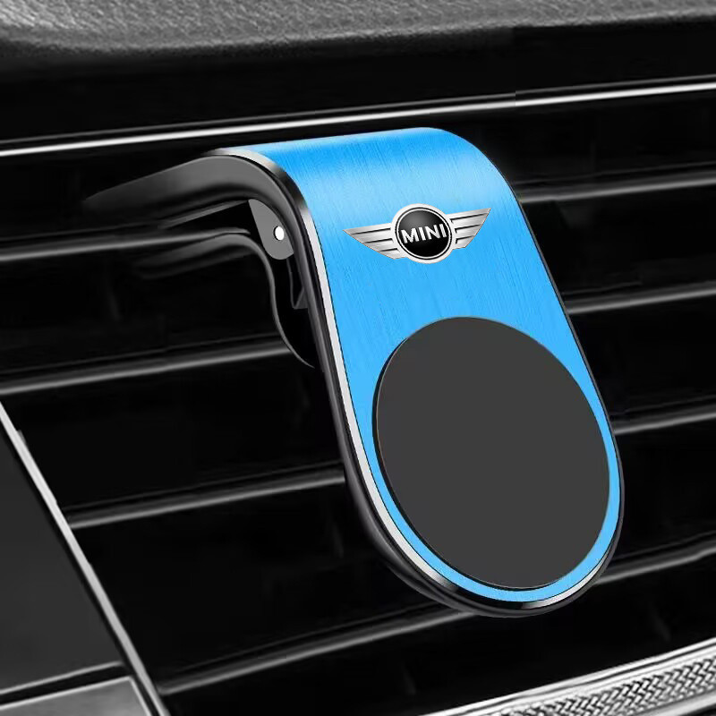 Fashion Car Magnetic L-shaped Car Dedicated GPS Phone Holder For MINI ...