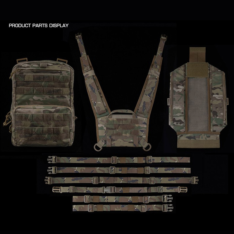 WOSPORT Tactical Backpack for Chest Rig JPC CPC AVS Vest Breathable ...
