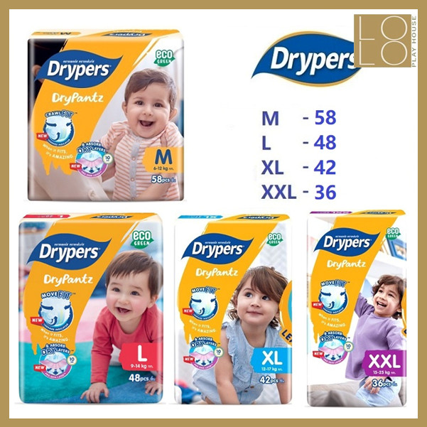 Drypers Drypantz S/M/L/XL/XXL | Shopee Malaysia