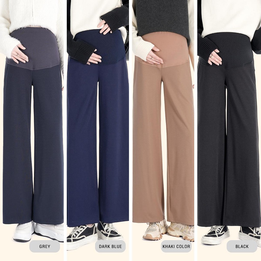 YOUMILIER Muslimah Panjand Maternity Pants Wide Leg Bottom - YM-WM-004 ...