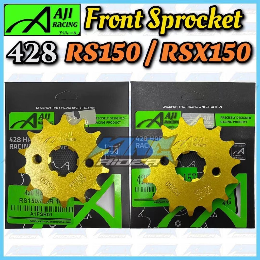 AJI RACING 428 Front Sprocket Honda RS150 RSX150 CBR150 Gold Harden ...