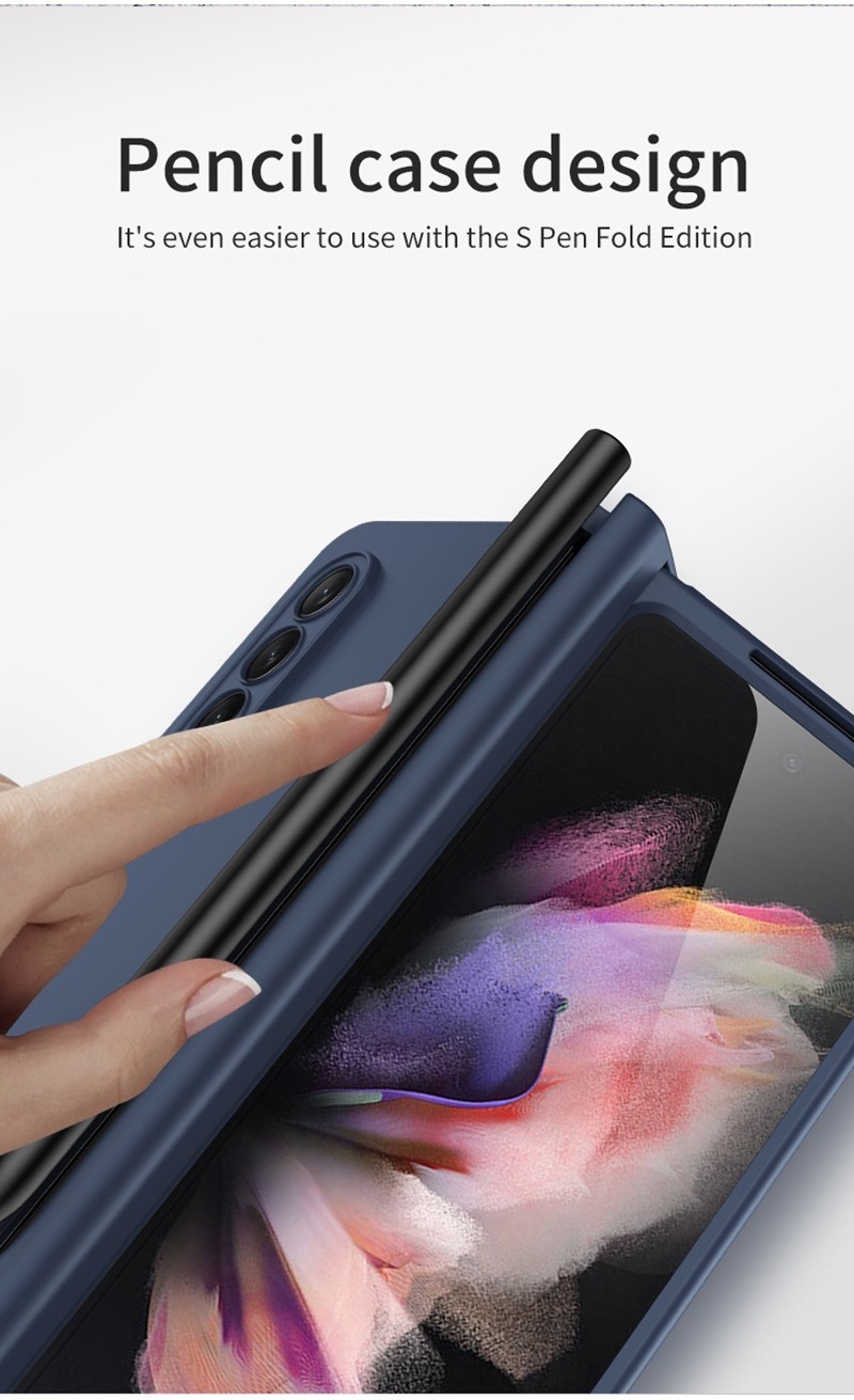Phone Case For Samsung Galaxy Z Fold 7 6 5 4 3 5G With S Pen Slot ...