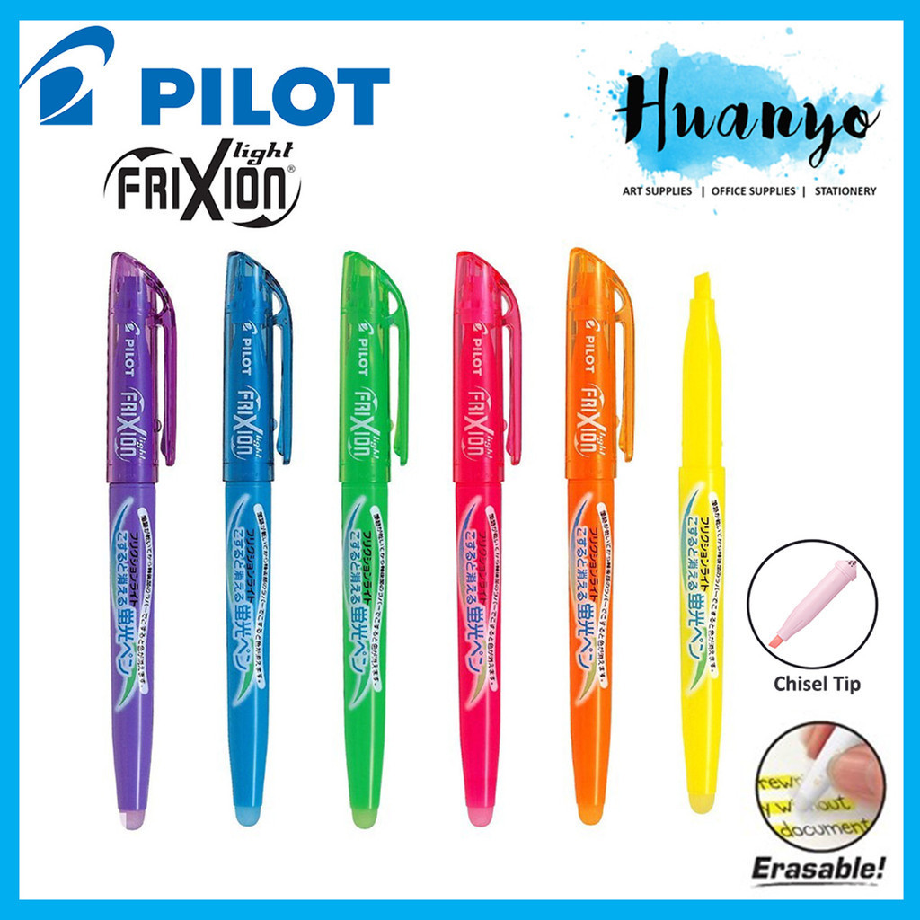 Pilot FriXion Light Solid Colour Erasable Highlighter (SFL-10SL) | Shopee Malaysia