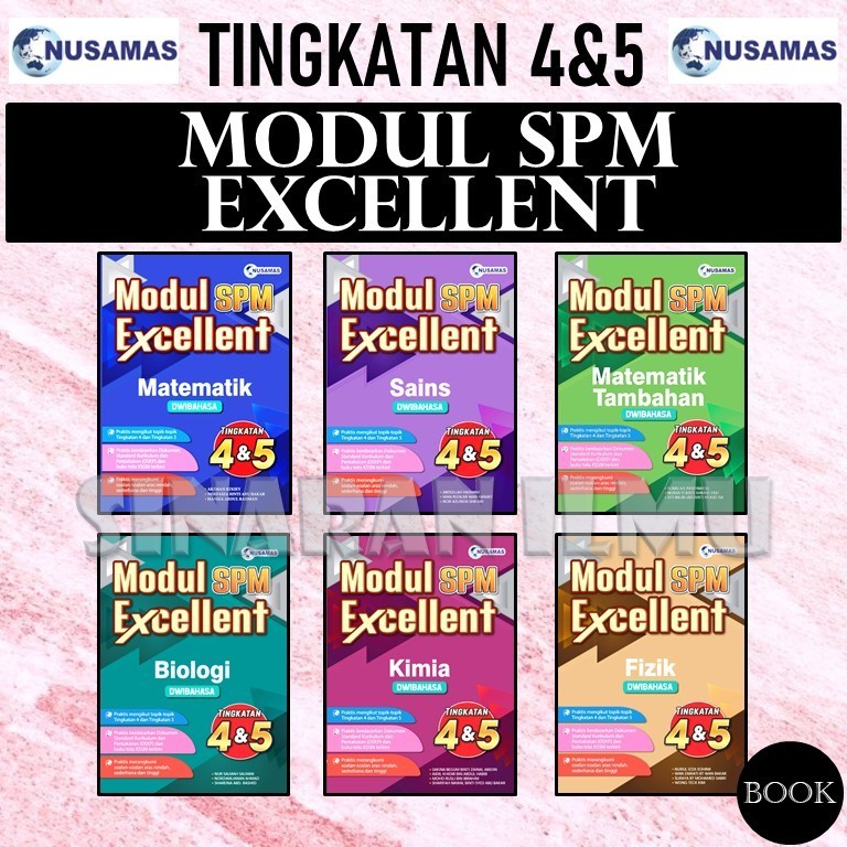(SI)MODUL SPM EXCELLENT TINGKATAN 4&5 - Matematik / Matematik Tambahan ...