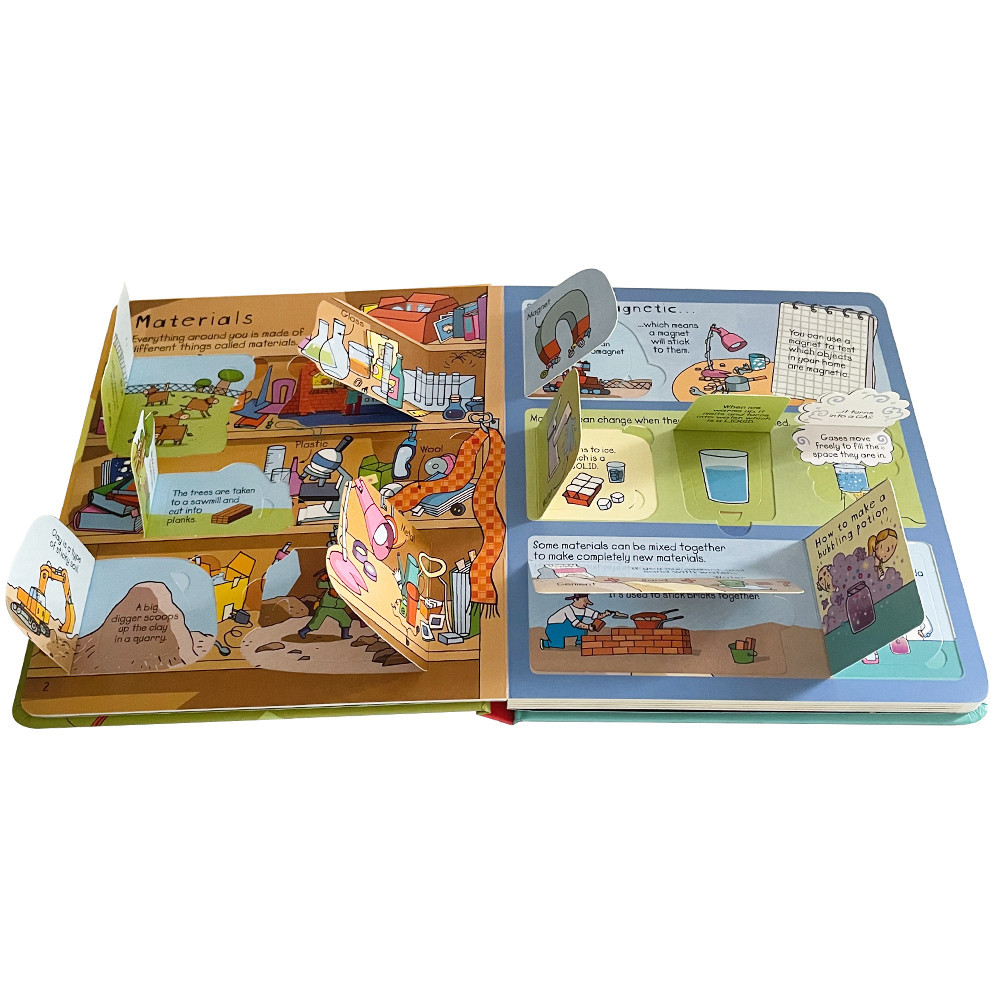 Usborne Look Inside Science 3D Lift the Flap Science Popularization ...