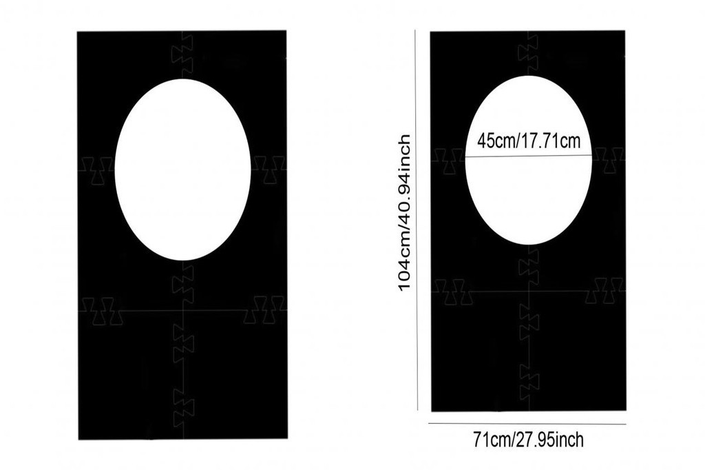 GAR Dart Board Guard Dartboard Wall Protector Universal Eva Dart Board ...