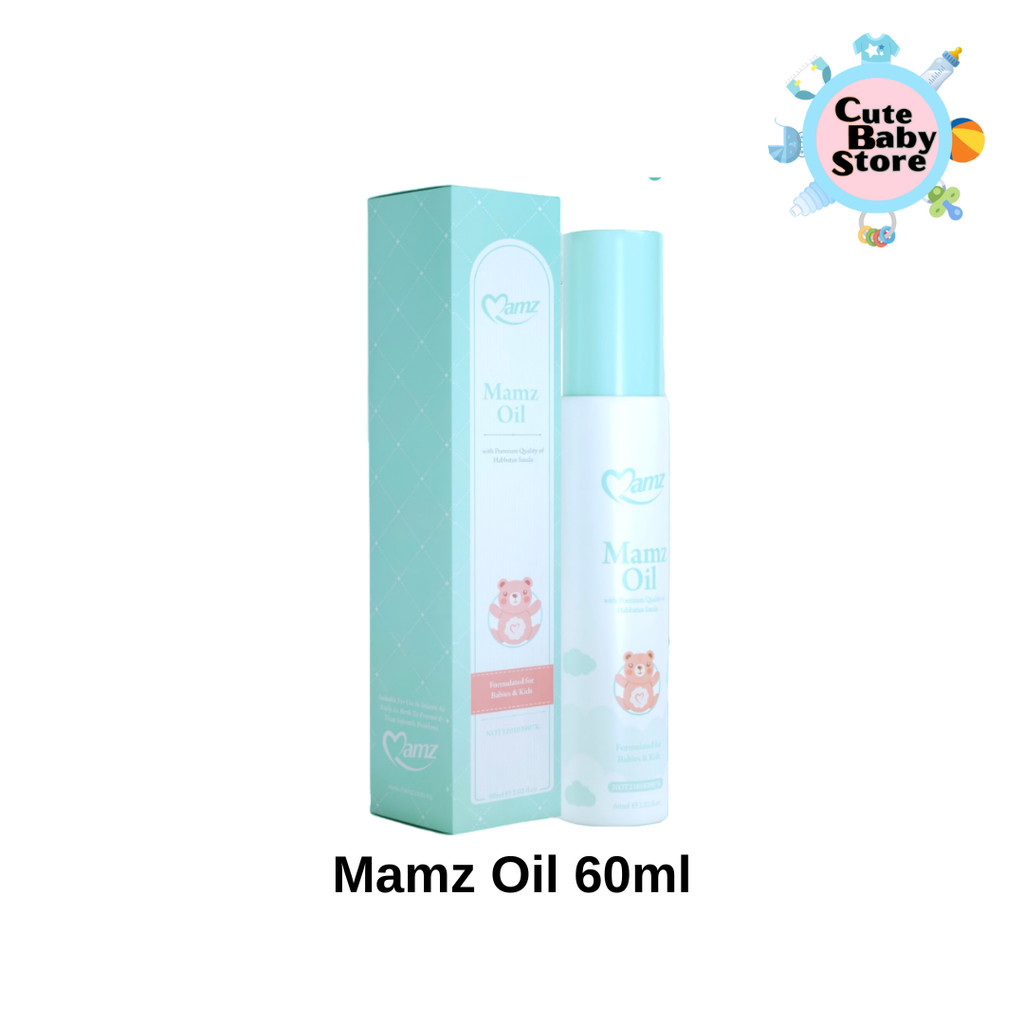Mamz Baby Oil With Habbastus Sauda (60ml) | Shopee Malaysia
