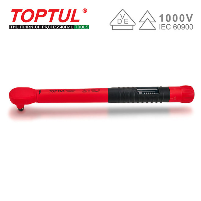 TOPTUL VDE Insulated Torque Wrench (Window Display) ANVA1205V4 | Shopee ...