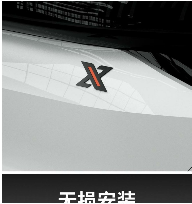 Zeekr 009/ZEEKR X/001 Exclusive Metal Car Logo Love Car Tail Logo ...