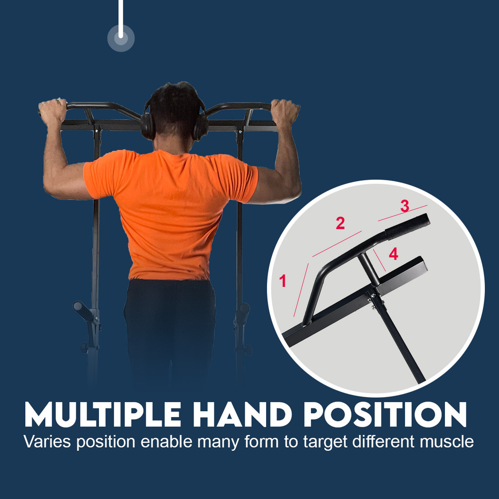 Vigor Fitness Power Tower Elite Chin Up Pull Up Bar / bar palang tarik ...